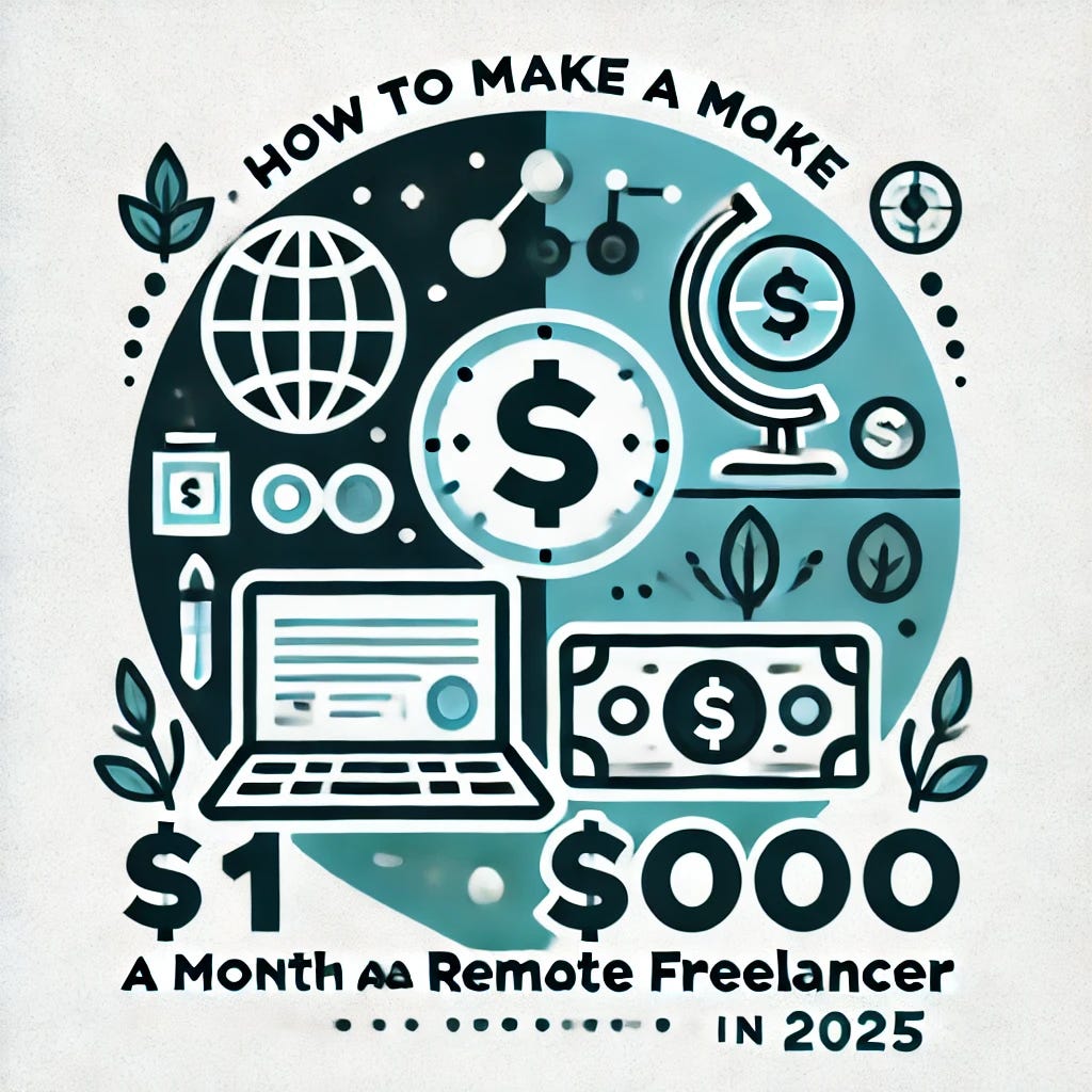 How to Make $1000 a Month as a Remote Freelancer in 2025: Simple Steps | by Satyam Pathania ...