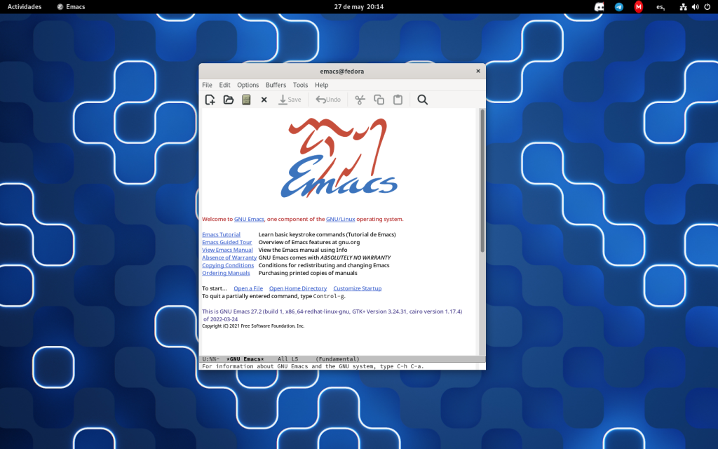 Tips para Emacs. No ocupa estar demasiado en el mundo… | by David Raygoza Gómez | El Acordeon ...