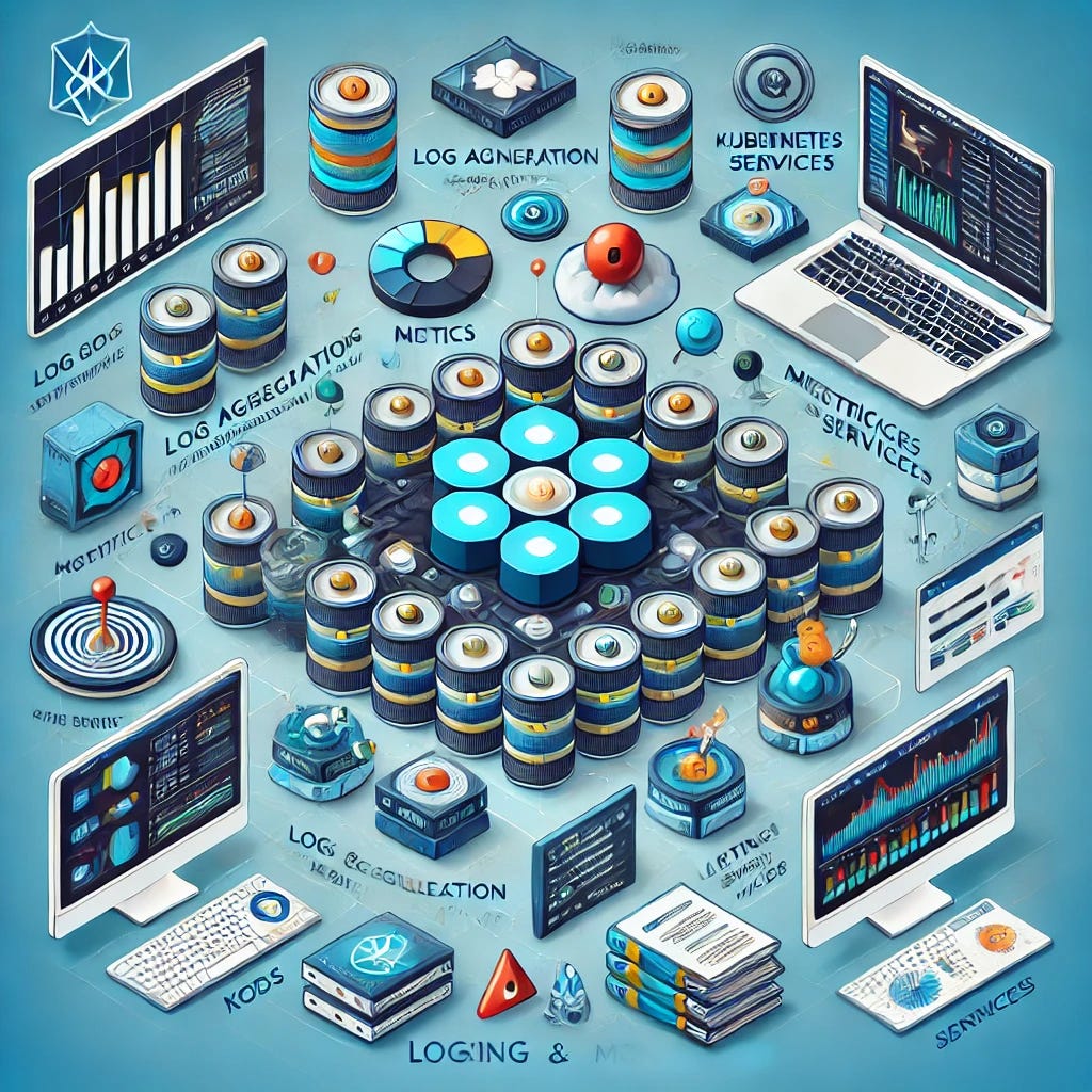 🔑🔑🔑Day 22: Kubernetes Logging and Monitoring🔑🔑🔑 | by Vinoth Subbiah ...