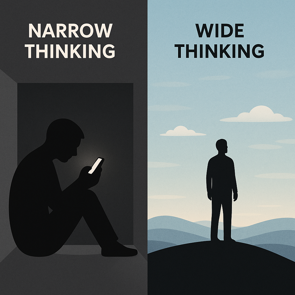 Narrow vs Wide Thinking: The Mental Habit That Saved Me From Myself ...