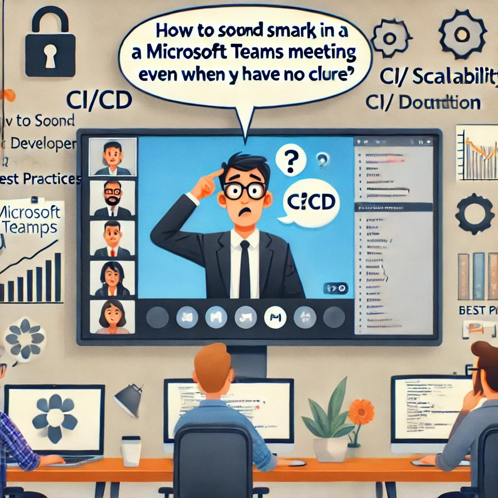 How to Sound Smart in a Microsoft Teams Meeting as an IT Developer ...