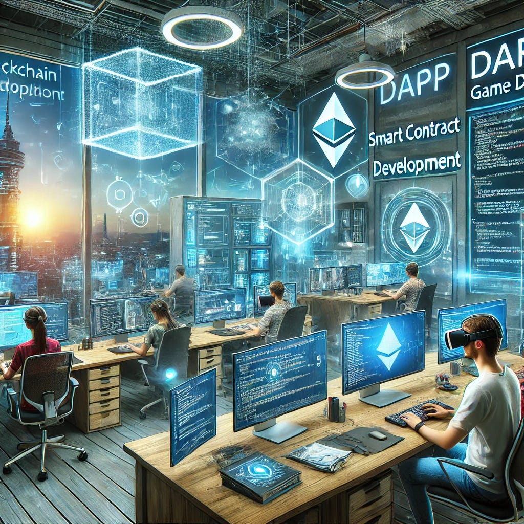 dApp Game Development: Revolutionizing the Gaming Industry | by Crypto Game Place | Jul, 2024 ...