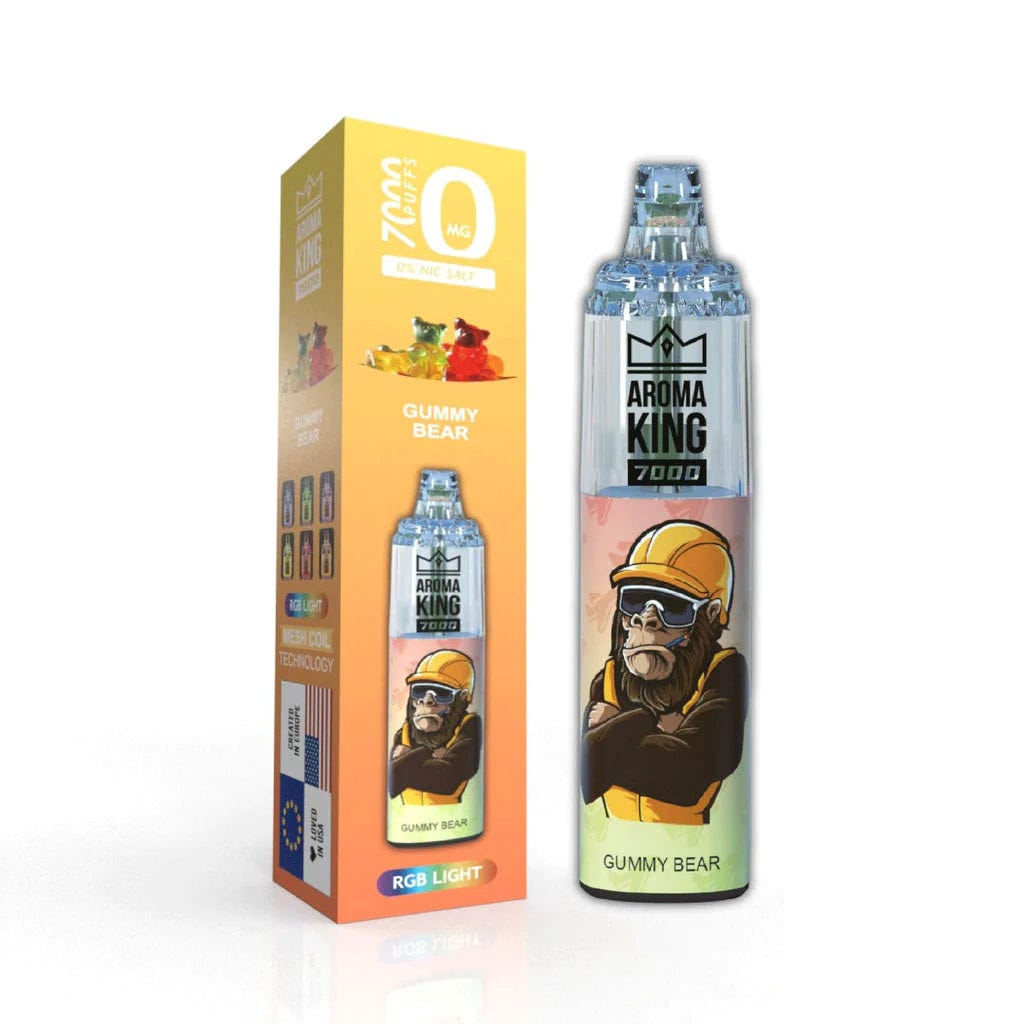 Aroma King Tornado 7000 Puffs Vape Gummy Bear Flavours Review! | by ...