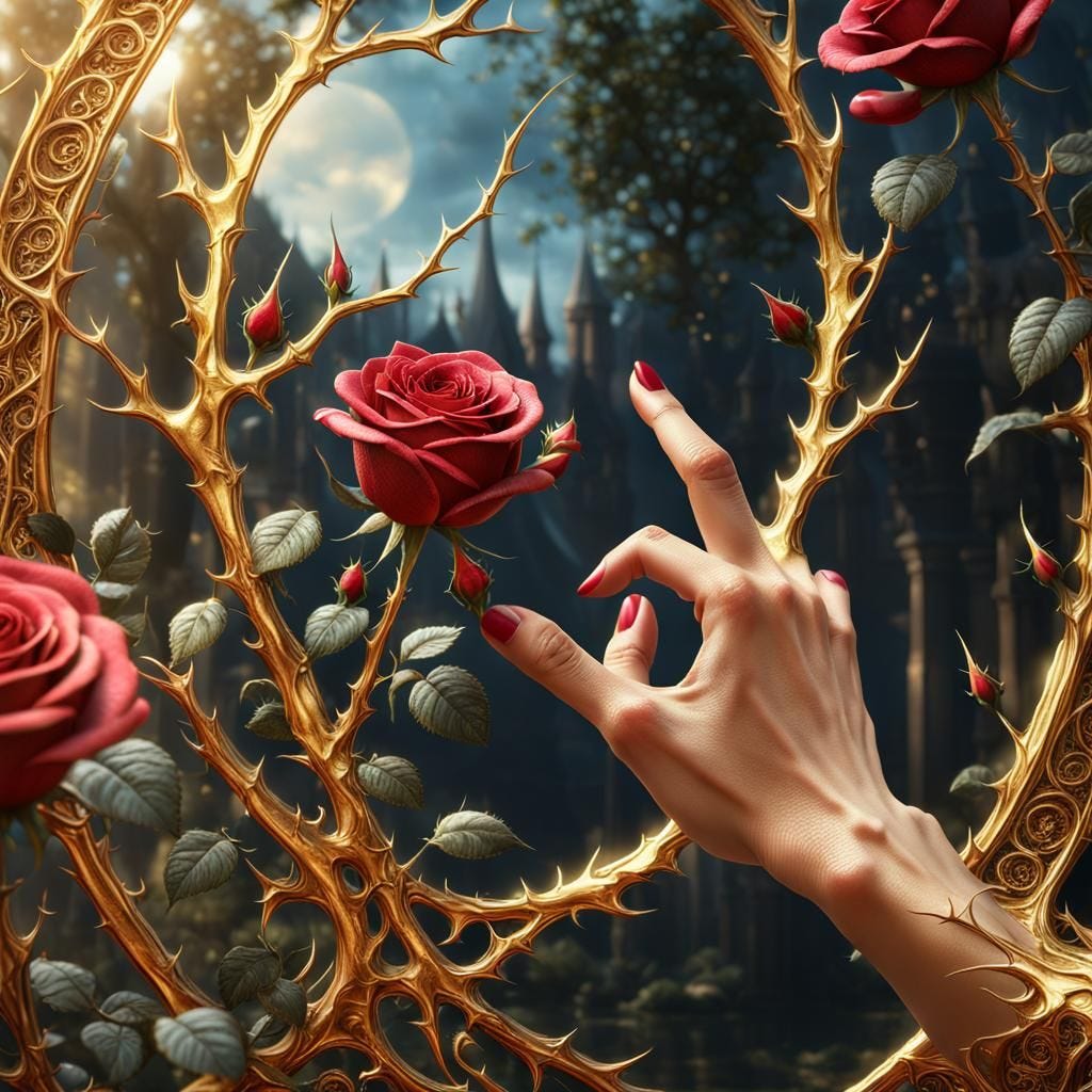 Thorny Beauty Embraced. A Prose on Resilience | by Sumaya Ali [Veronica Thompson-Smith] | Be ...