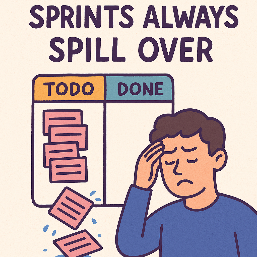 Why Your Sprints Always Spill Over | by Mklstudio | Medium