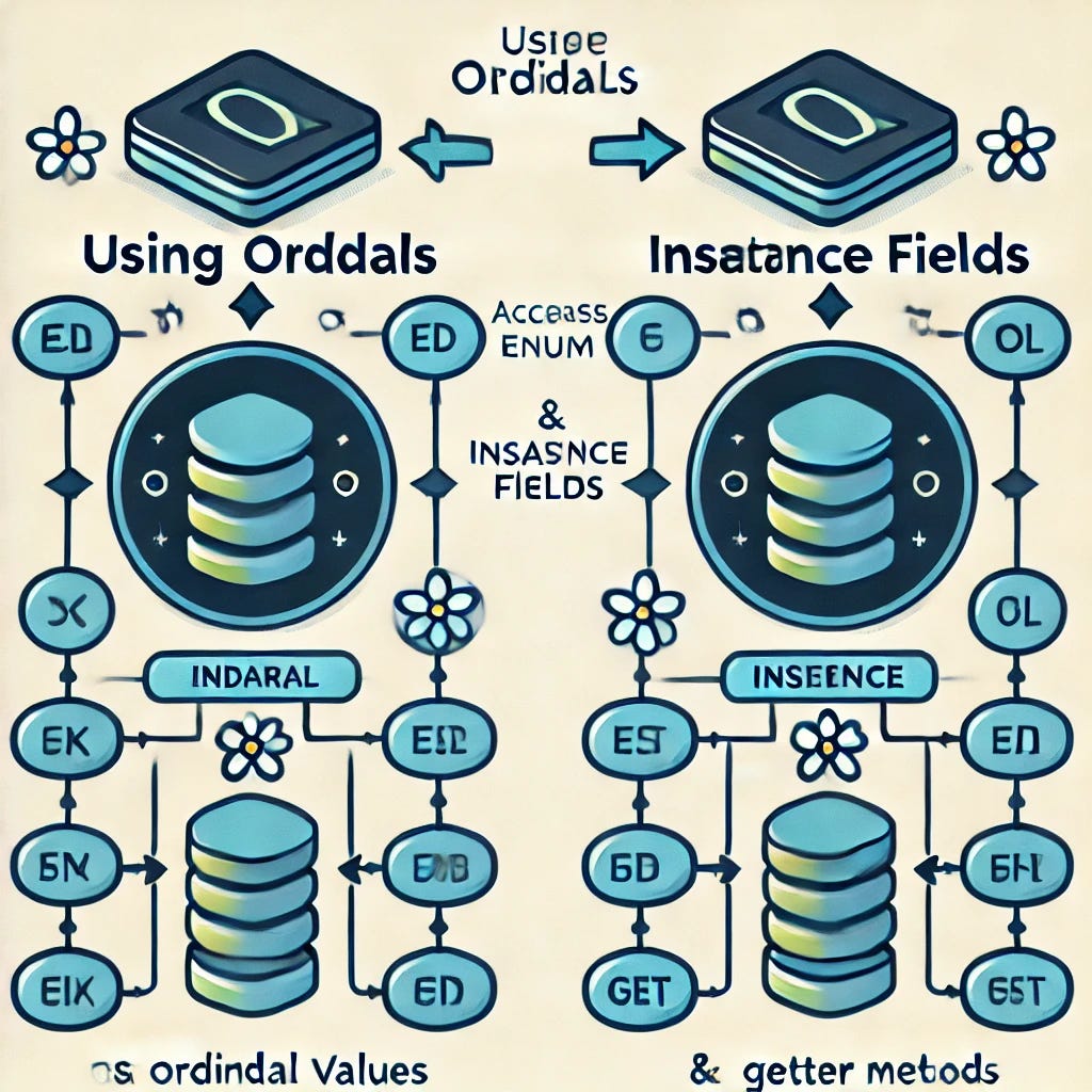 Item 31: 避免使用Enum的ordinal，改用欄位直接存值 | by Judy Huang | Judy’s Effective Java sharing | Mar, 2025 ...