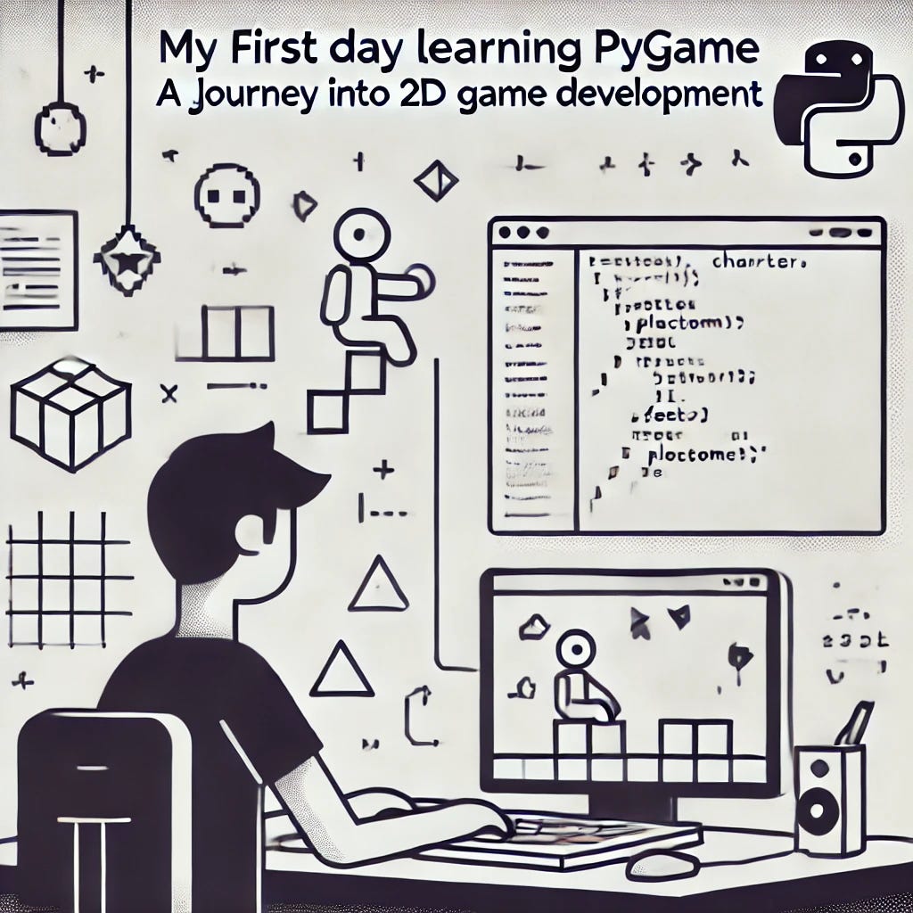 My First Day Learning Pygame: A Journey into 2D Game Development | by Guo Ming | Medium