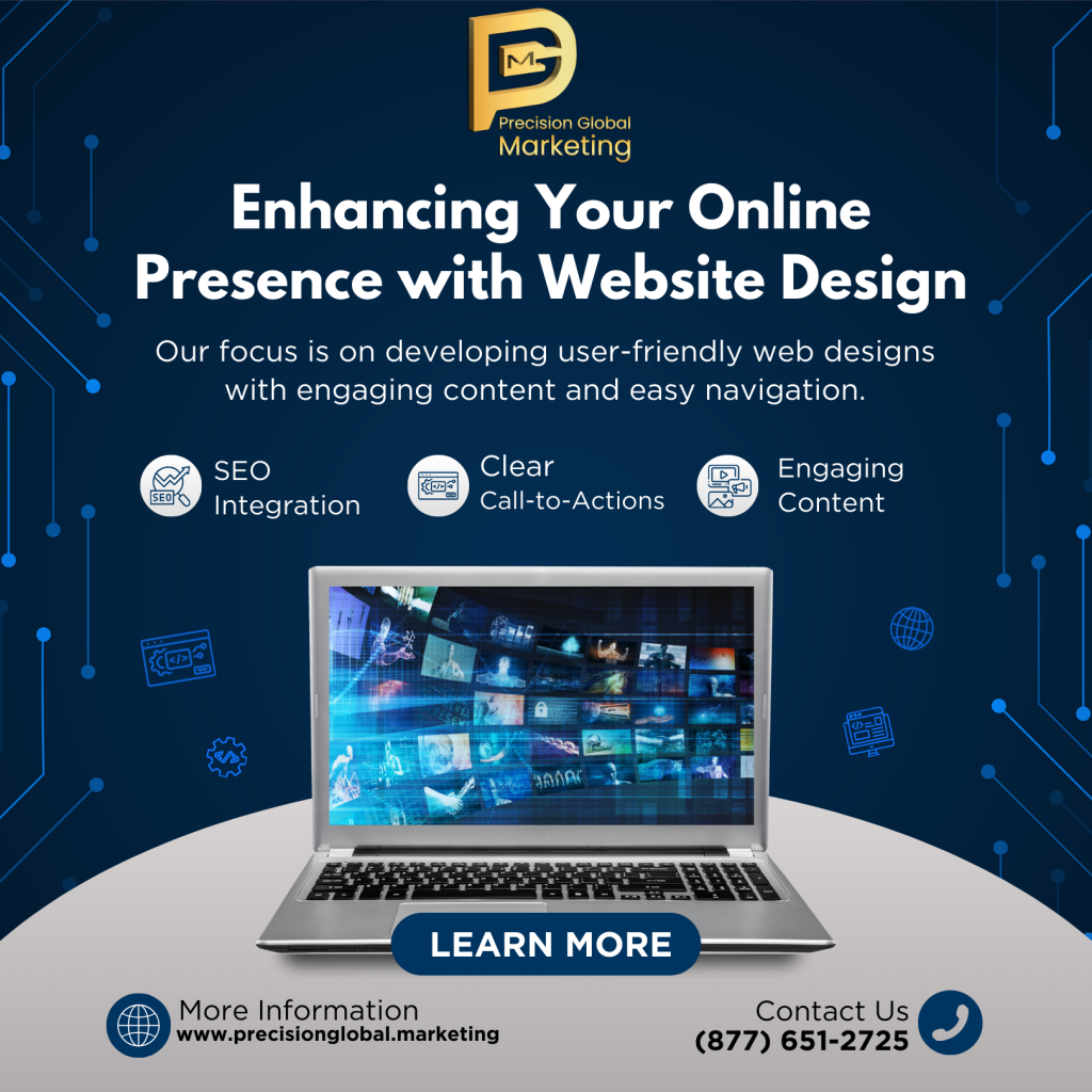 Elevating Online Presence Through Website Design - Precision Global Marketing - Medium