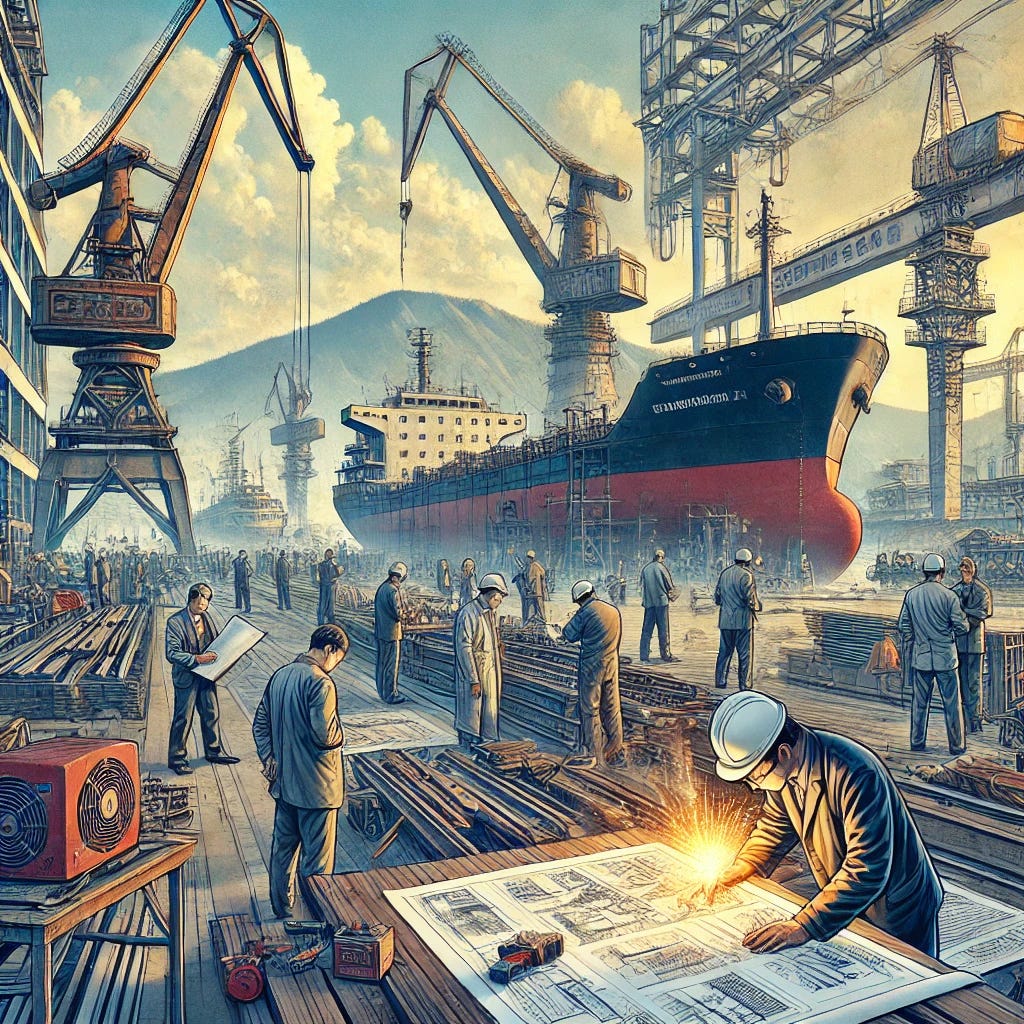 The Century-Long Competition in Shipbuilding: South Korea Surpassing ...