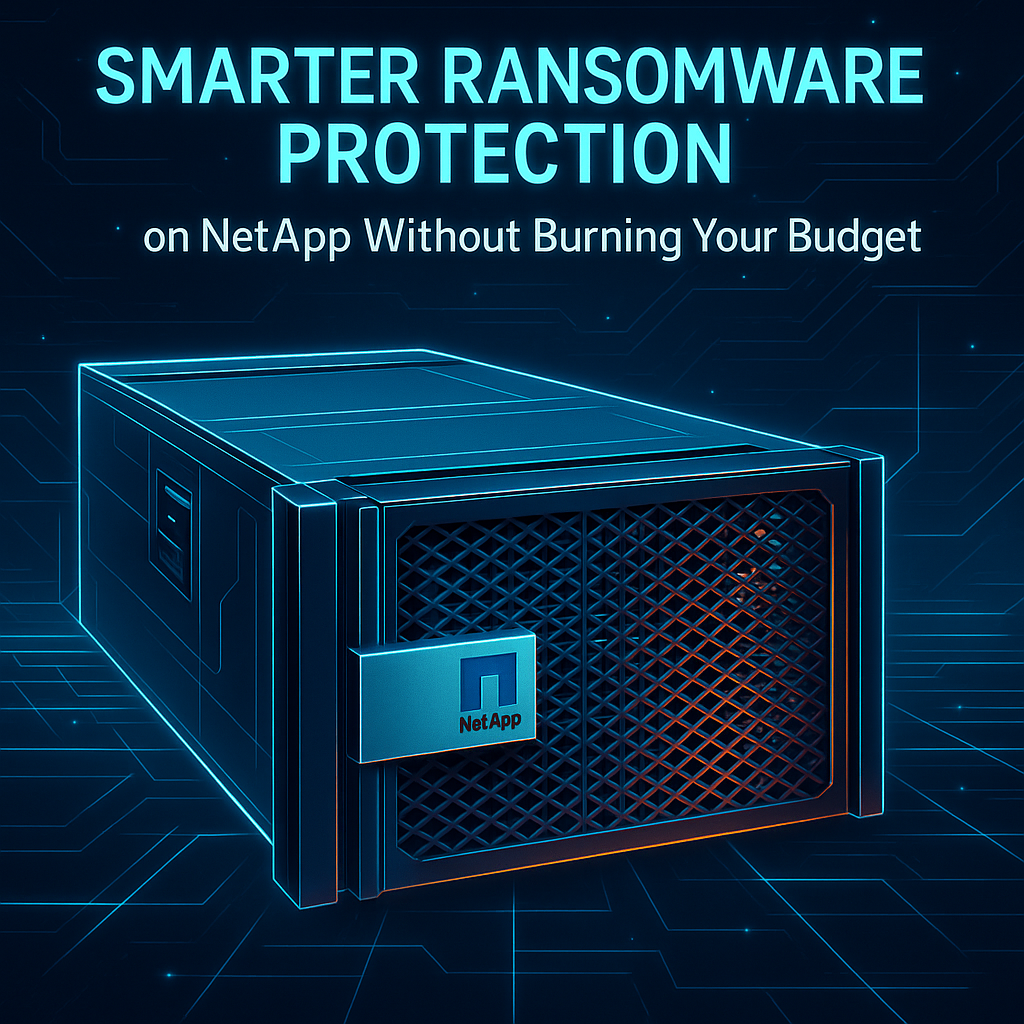 Smarter Ransomware Protection on NetApp Without Burning Your Budget ...