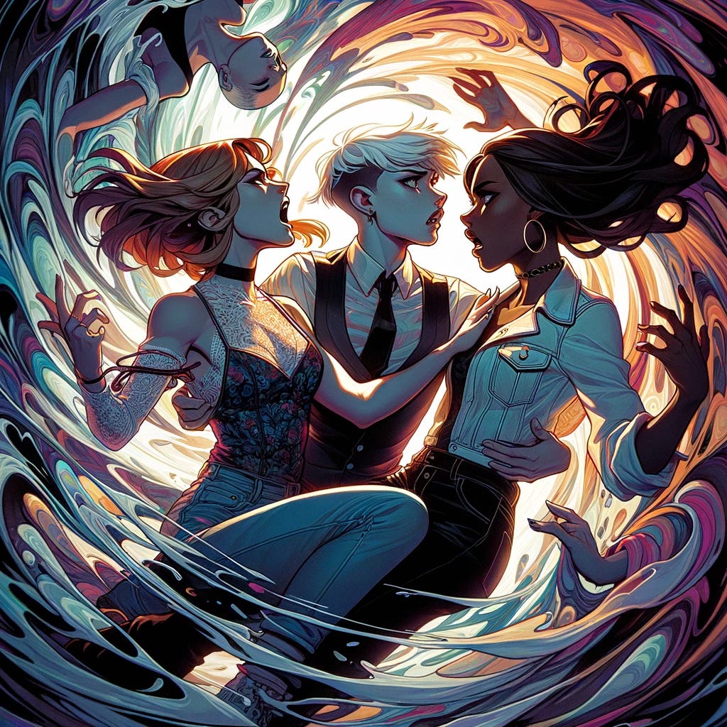My Trans Non-Binary Journal: Drama Whirlpool | by Alex Jordan (They ...