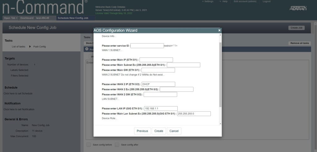 Cody Deluisio | Adtran n-Command AOS Configuration Templates | by Cody ...