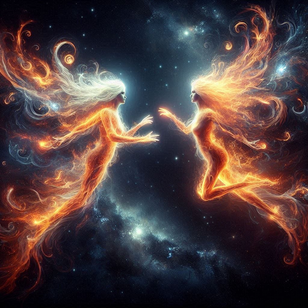 Aries and Capricorn Twin Flames. In the captivating world of astrology… | by Hermes Astrology ...