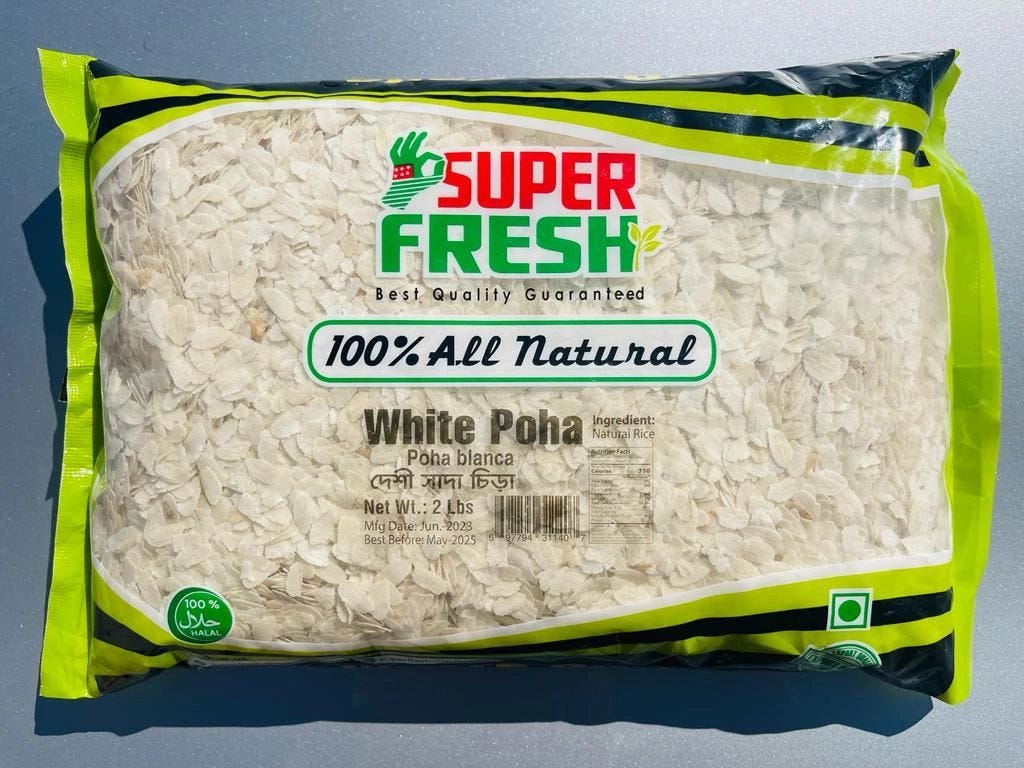 Super Fresh White Poha with Desi Chira — A Culinary Delight | by ...