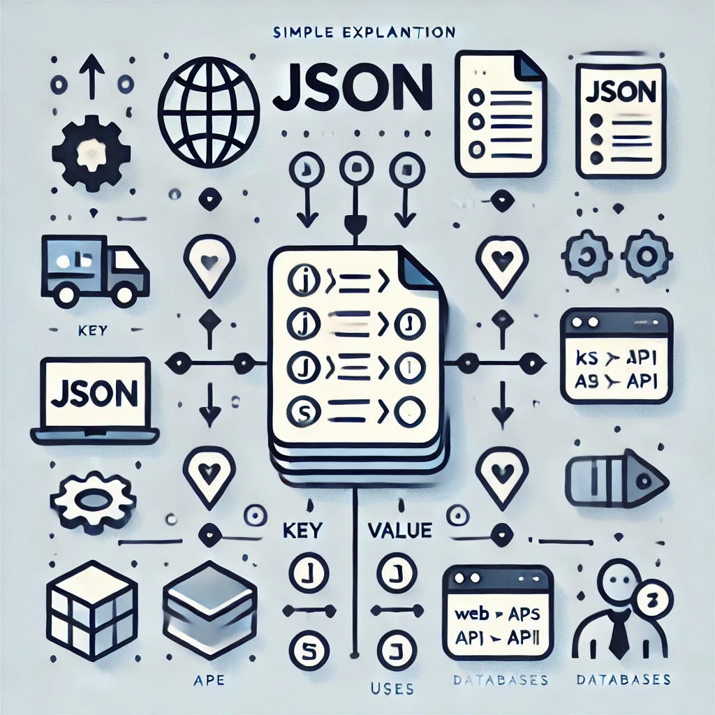 Simple Explanation of JSON and Its Uses 📄 | by Marcelo Domingues | The 60-Second Programmer | Medium