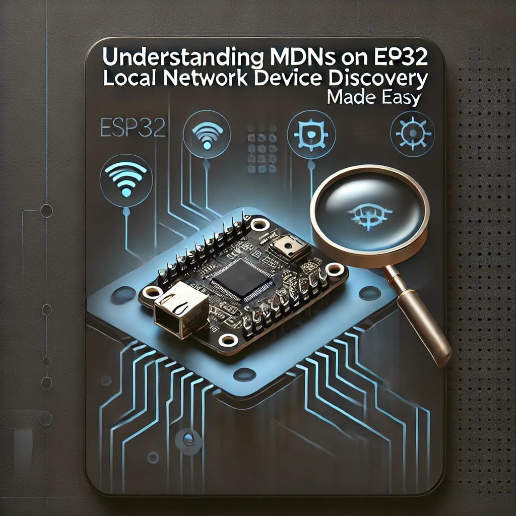 mDNS on ESP32: Discover Devices on Local Network Easily | Engineering IoT