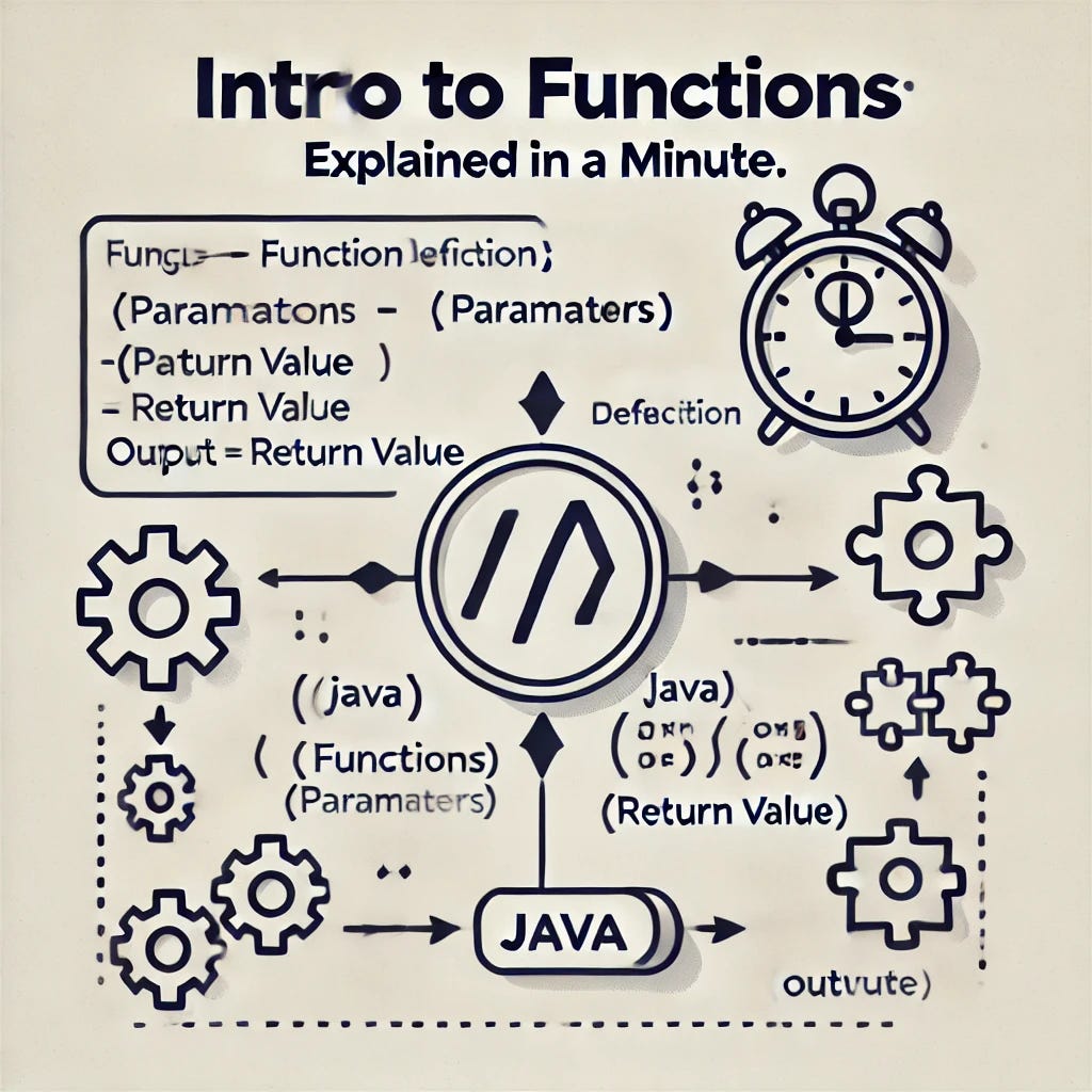 Intro to Functions: Explained in a Minute 📜 | by Marcelo Domingues | The 60-Second Programmer ...