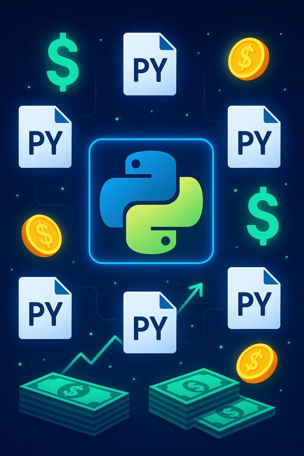 6 Python Scripts That Make Money While You Sleep | by Arfa | Sep, 2025 ...