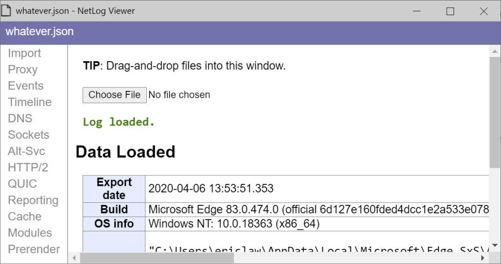 NetLog: Chrome’s network logging system | by Quantum Backdoor | Medium