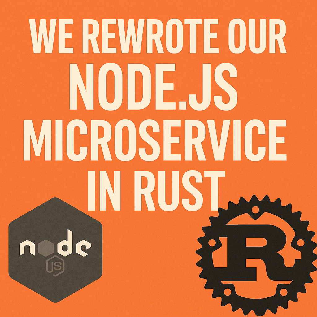 We Rewrote Our Node.js Microservice in Rust — Here’s What Actually Changed | by Aayush Tiwari ...
