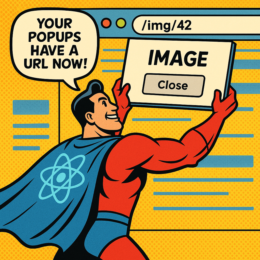 URL-Powered Modals: Deep-Linking Your Popups with React Router v7 | by Aram Manukyan ...