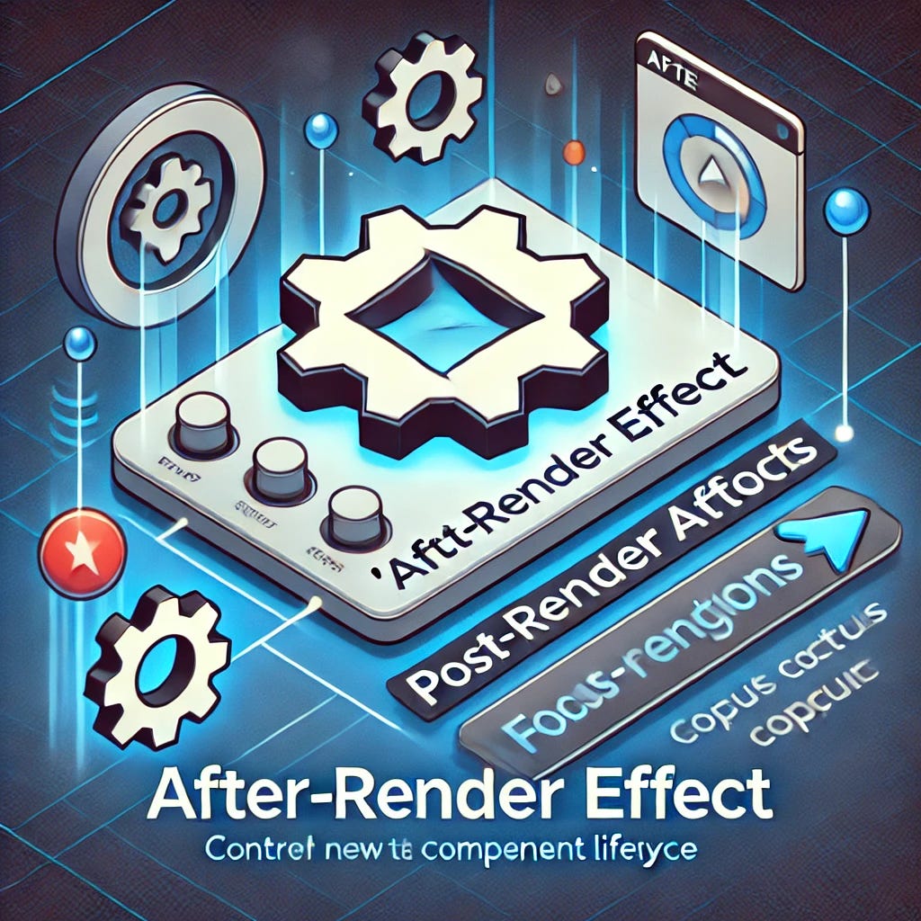 Angular 19: Introducing afterRenderEffect in Angular 19: A Game-Changer ... Angular 19: Introducing afterRenderEffect in Angular 19: A Game-Changer ...