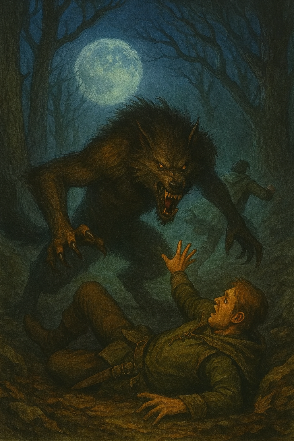 BSP’s 100 Word Fantasy Moment. I don’t have to outrun the werewolf ...