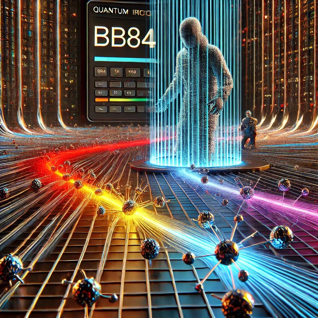 Quantum Key Interception Simulation (BB84 Protocol) | by Aardvark Infinity | Aardvark Infinity ...