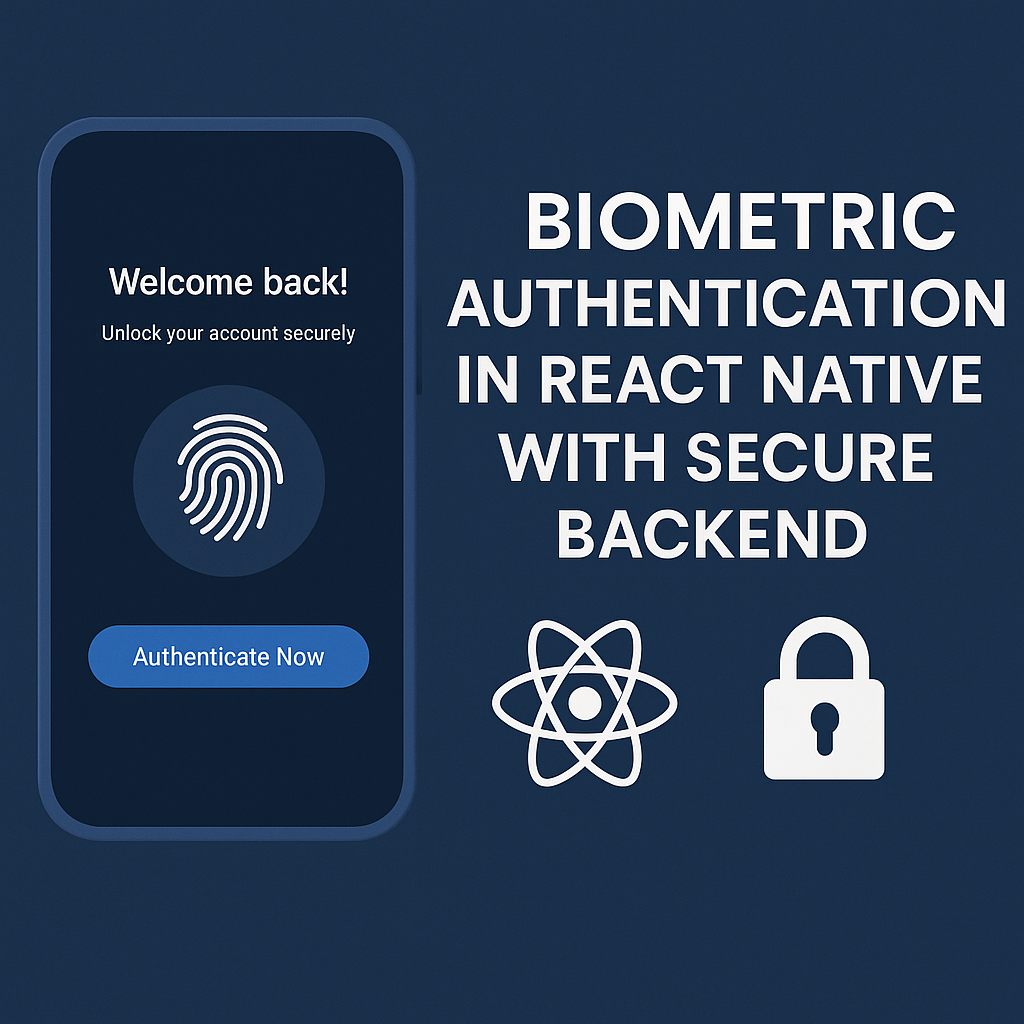Implementing Biometric Authentication in React Native with Secure Backend Verification | by Joey ...