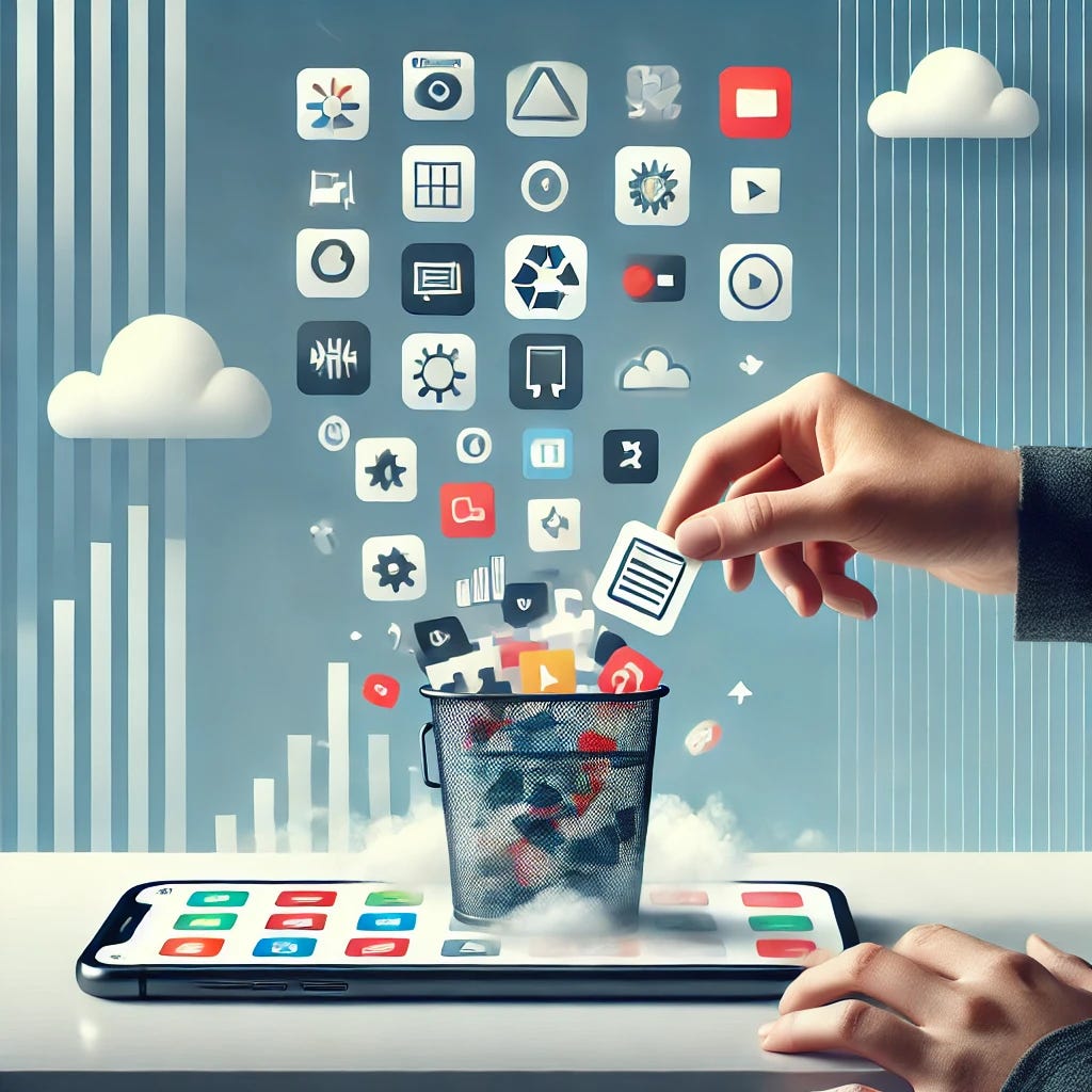 December, declutter, detach, delete. Anything that devalues your life ...