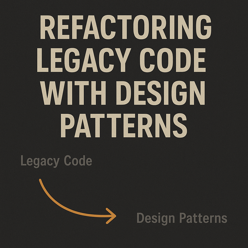 Refactoring Legacy Code with Design Patterns: A Step-by-Step Case Study | by Aayush Tiwari | Jul ...