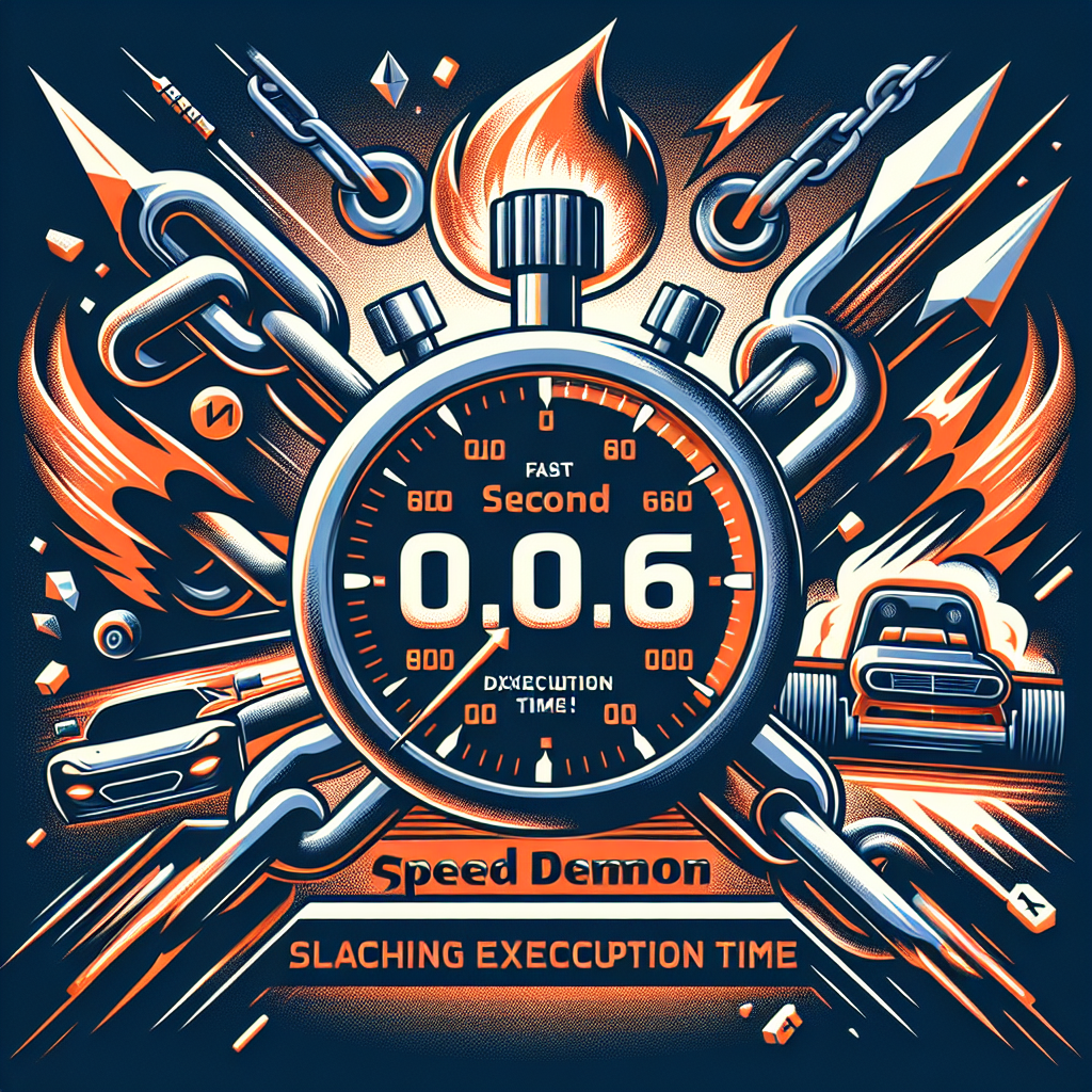 Speed Demon: Slashing Execution Time from 8 Seconds to 0.7 Seconds | by ...
