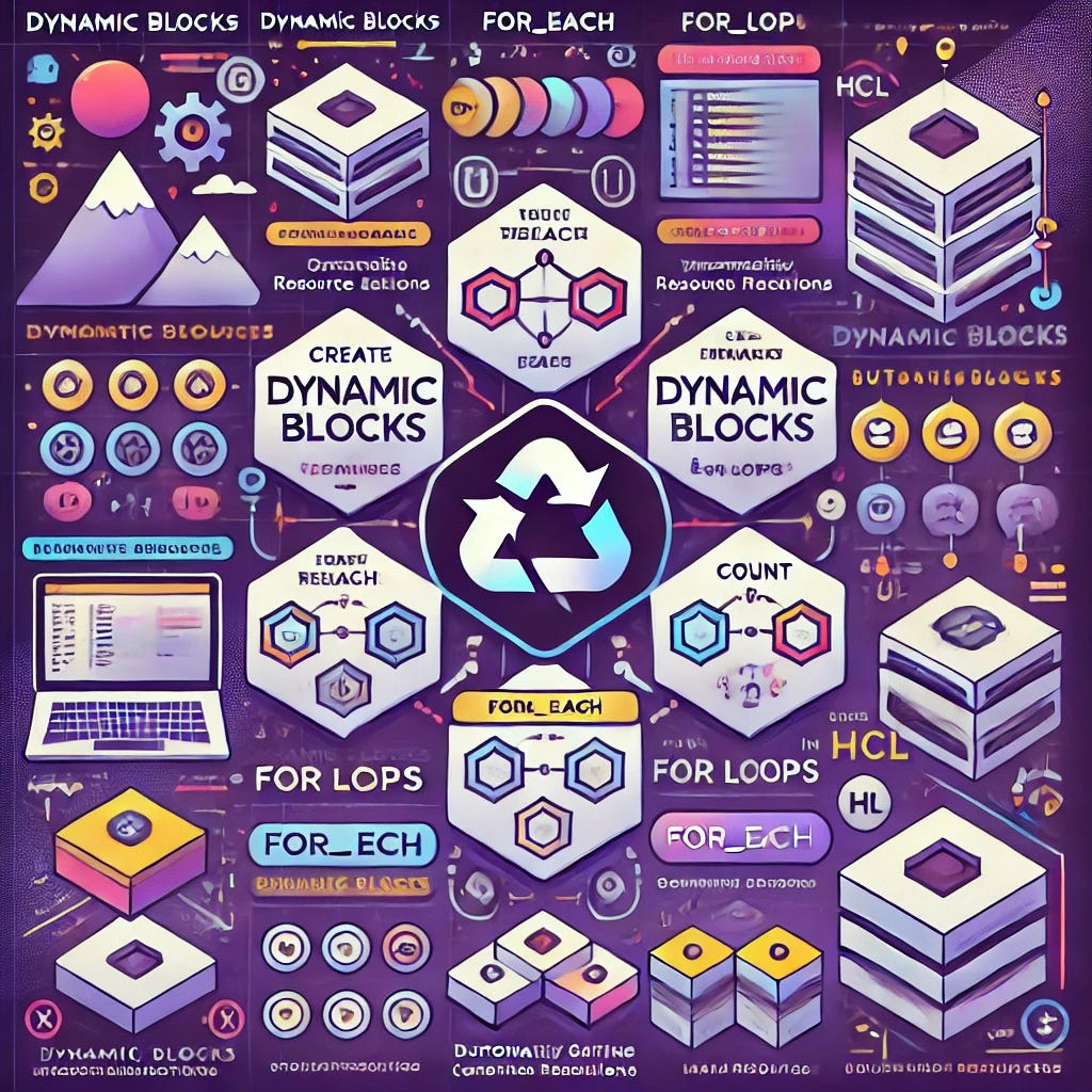 🔨 Day 26: Terraform Dynamic Blocks and For Loops | by Vinoth Subbiah | Medium
