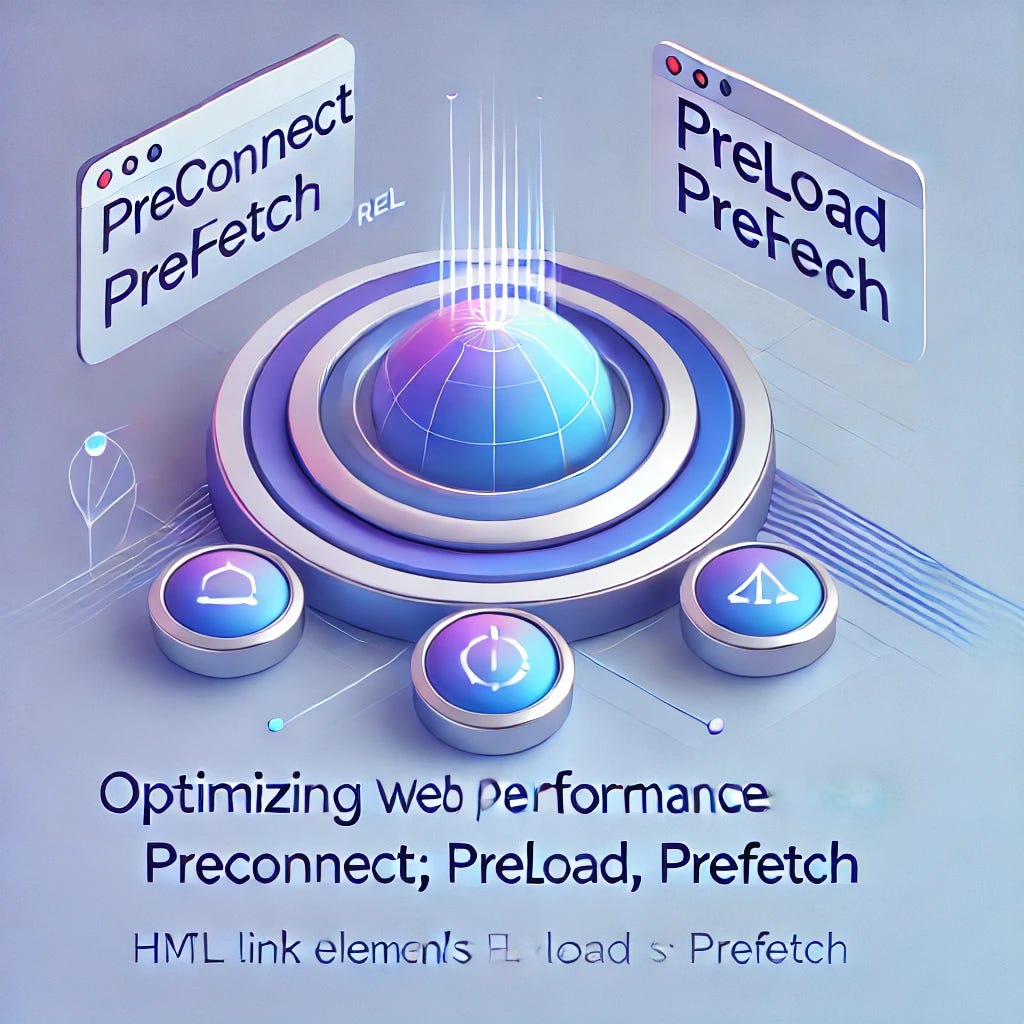 HTML Link Element rel Attribute: preconnect, preload, prefetch | by ...