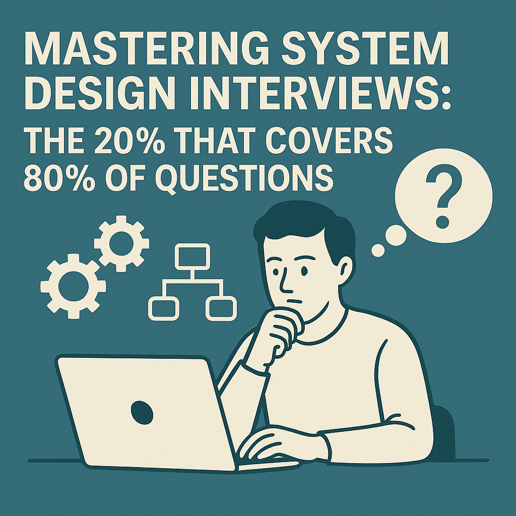 🏆 Mastering System Design Interviews: The 20% That Covers 80% of ...