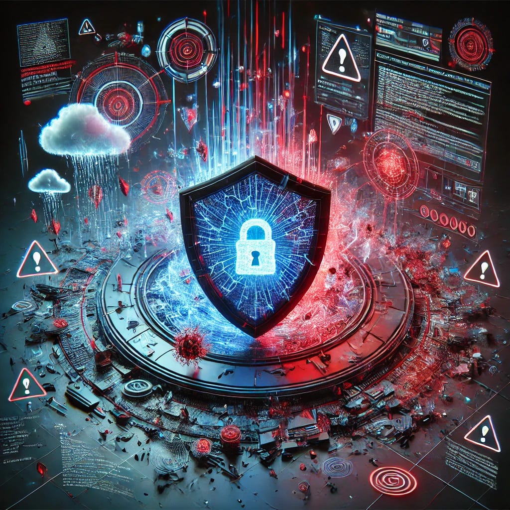 Breach in the Digital Fortress. Description: This 3D hyperrealistic… | by Aardvark Infinity ...