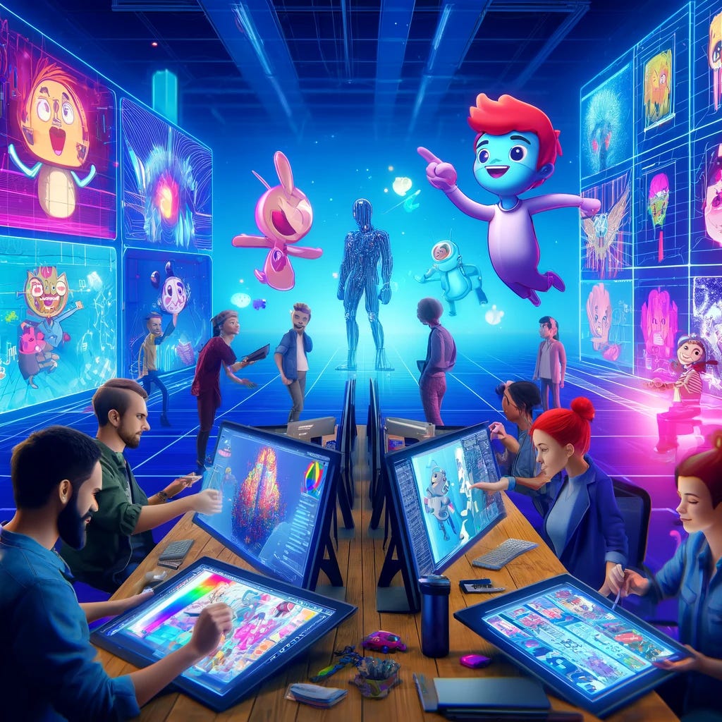 The Revolution of Generative AI in the Cartoon Industry | by Jeyadev ...