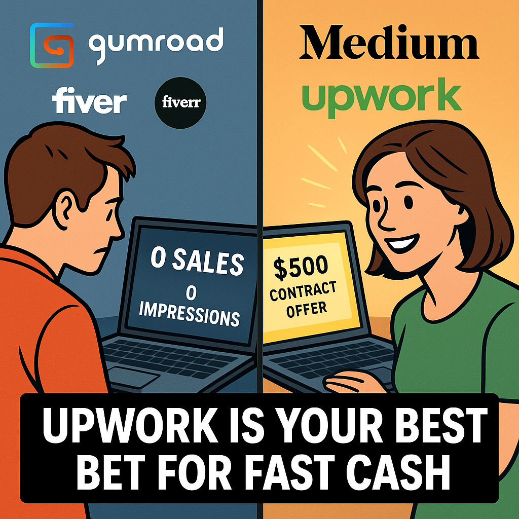 Why Upwork Is Still Your Best Bet for Quick, High-Value Online Income in 2025 | by datageekrj ...