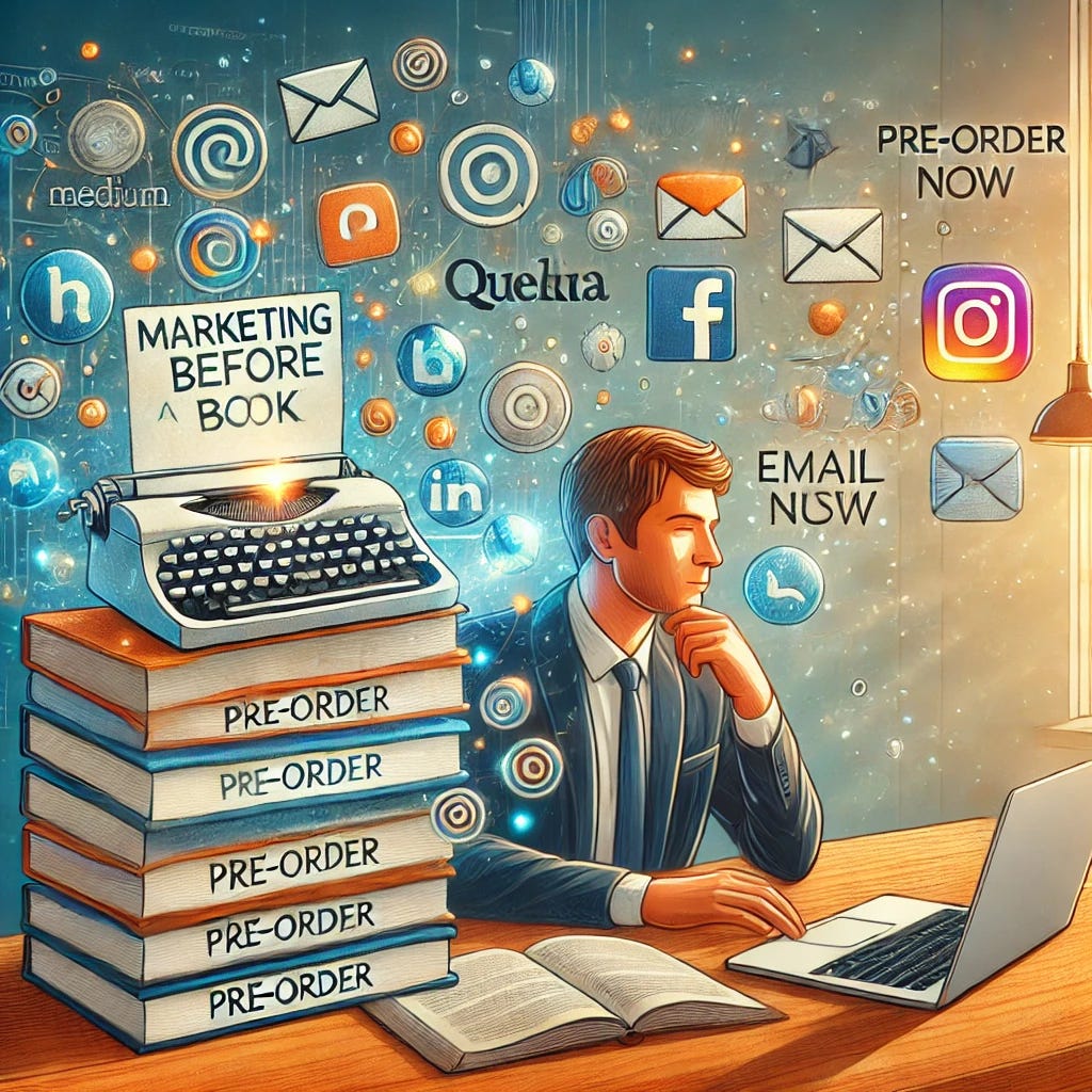 Aspiring Authors! Start Marketing Your Book Before Writing!!! | by Author Peter | Lawyer| MBA ...