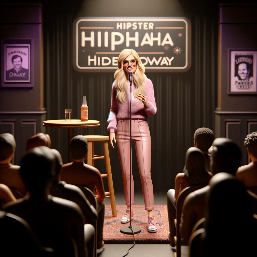 🎤 Portland Barbie’s Comedy Night at Hipster Haha Hideaway 🎉 | by Katy ...