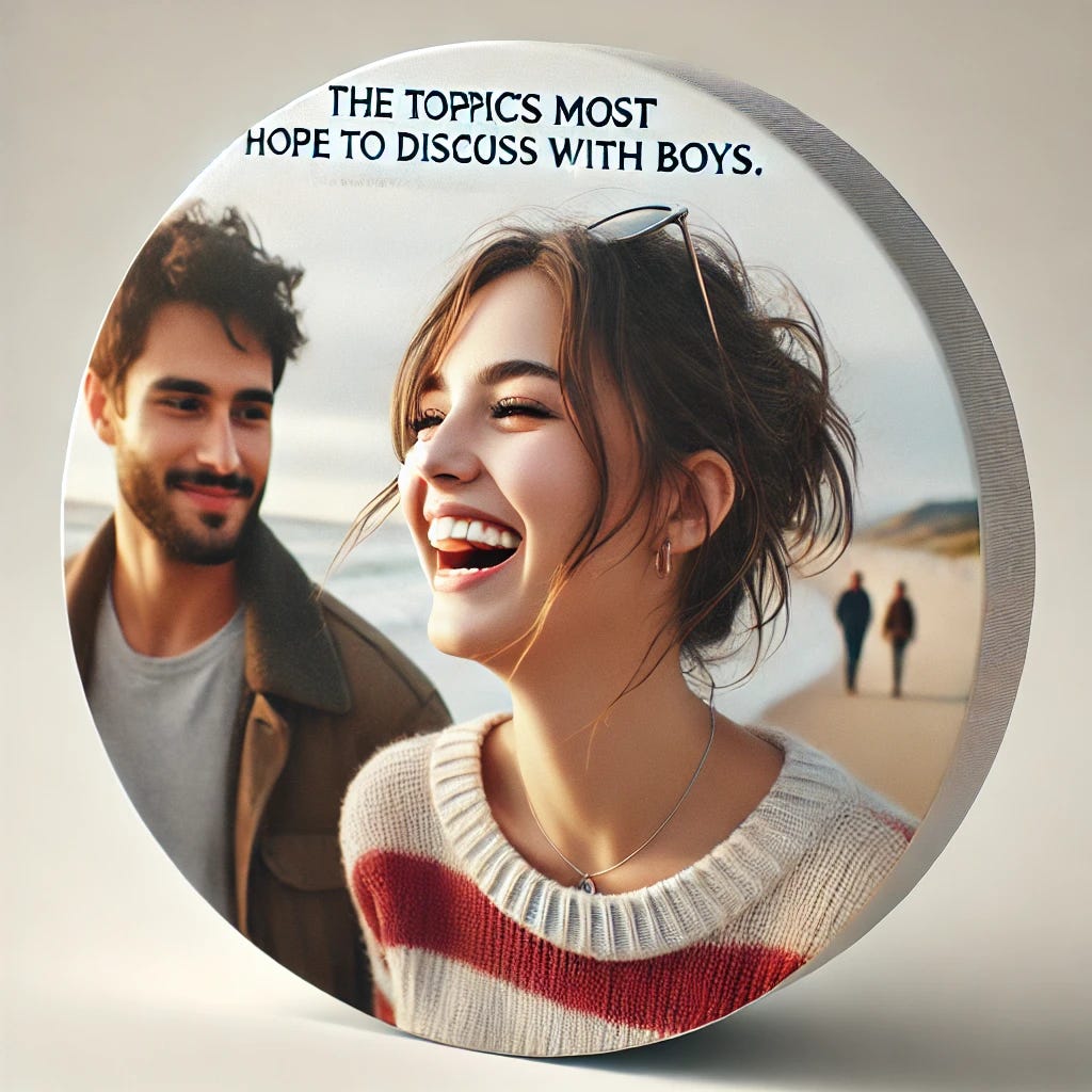 Topics that girls want to talk about with boys the most | by Sophia ...