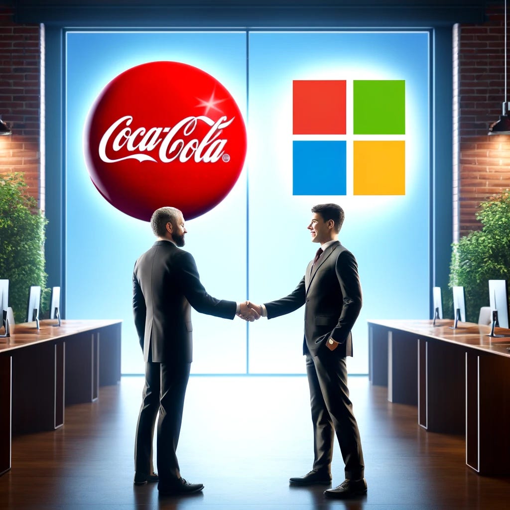 Coca-Cola and Microsoft Forge a Path Toward Technological Innovation ...