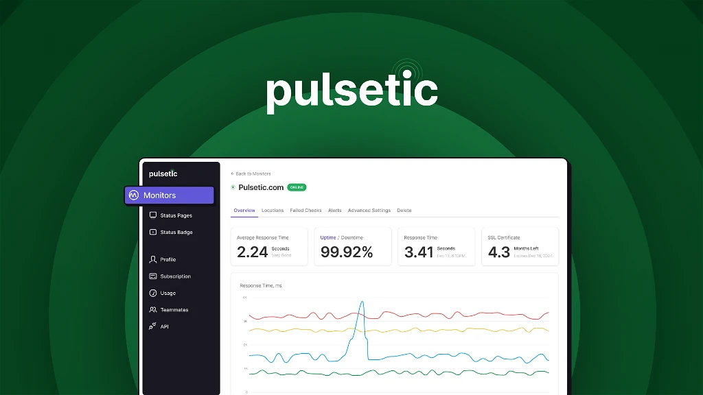 Pulsetic Reviews 2024 | Lifetime Deal (Appsumo) | by Judith D. Curd | Apr, 2024 | Medium