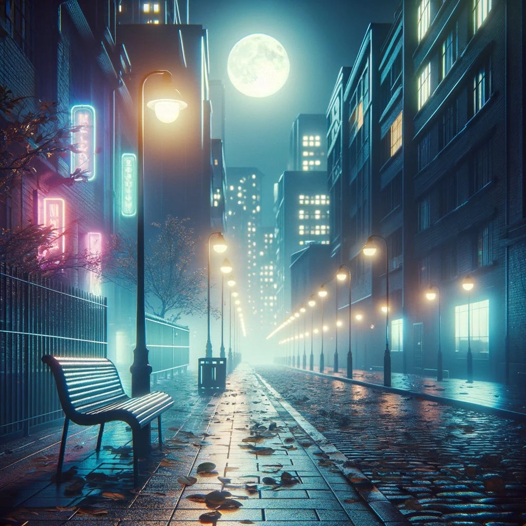 In the Echoes of Silent Streets: A Tale of Lost Love and Hope | by Alexa Velinxs | Lampshade of ...