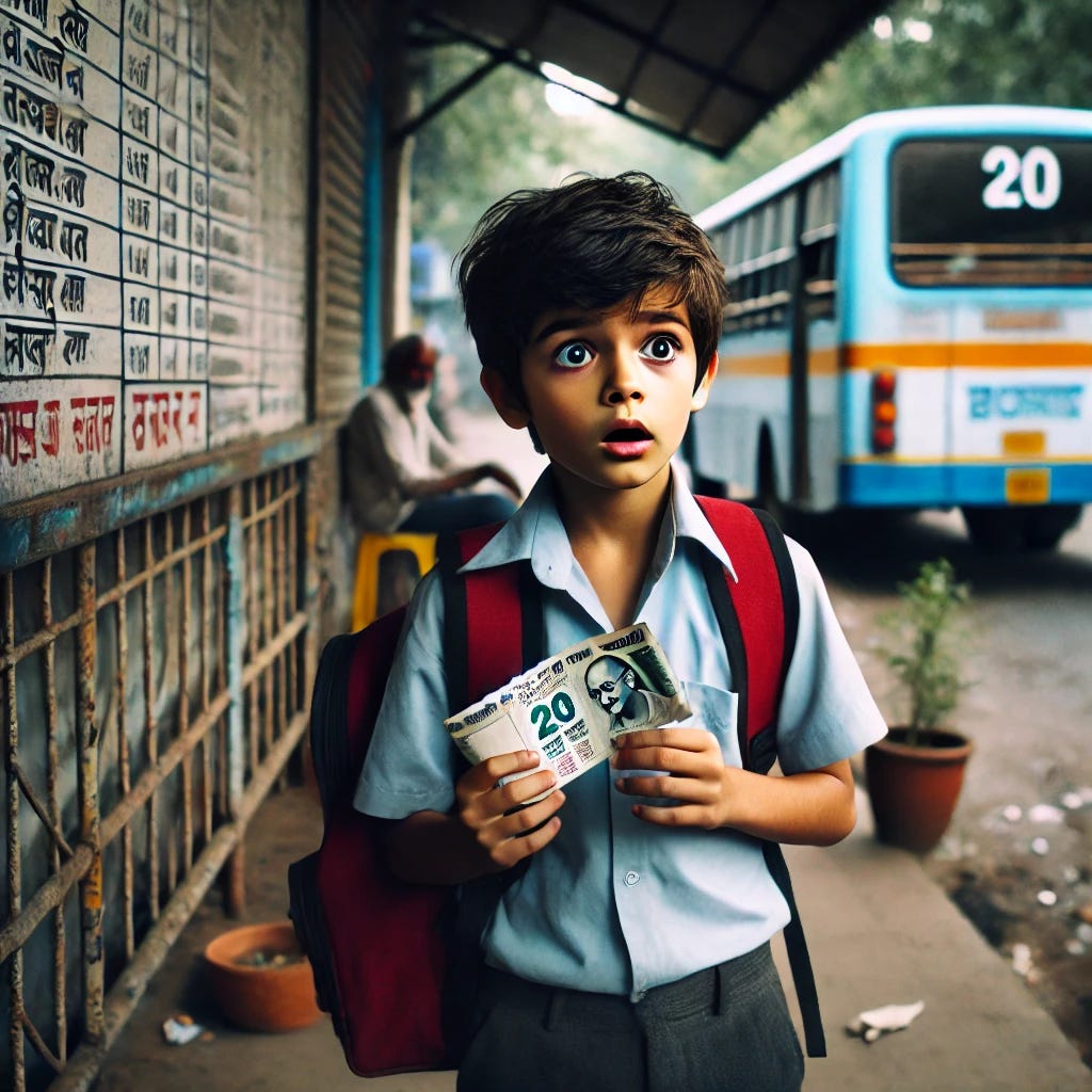 40 Rupees. I don’t remember exactly how old I was… | by VJ | Feb, 2025 ...