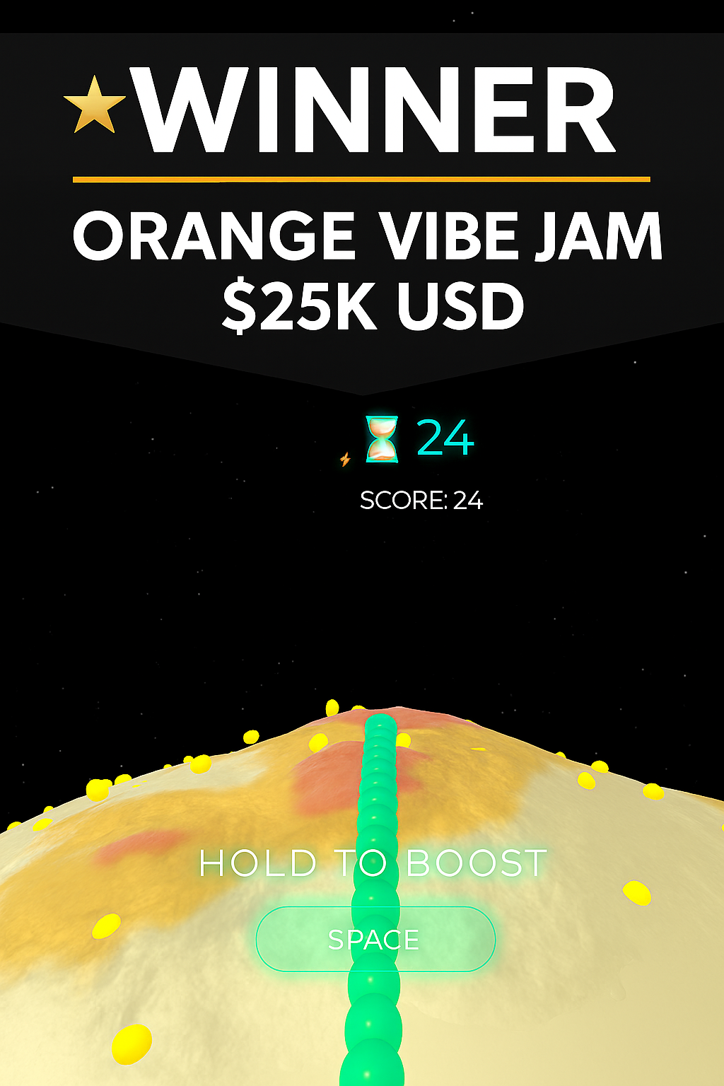 CREATOR SPOTLIGHT _ JAMES 🍊💊ORANGE VIBE JAM 1st PLACE WINNER — $25,000 USD | by Orange Intern ...