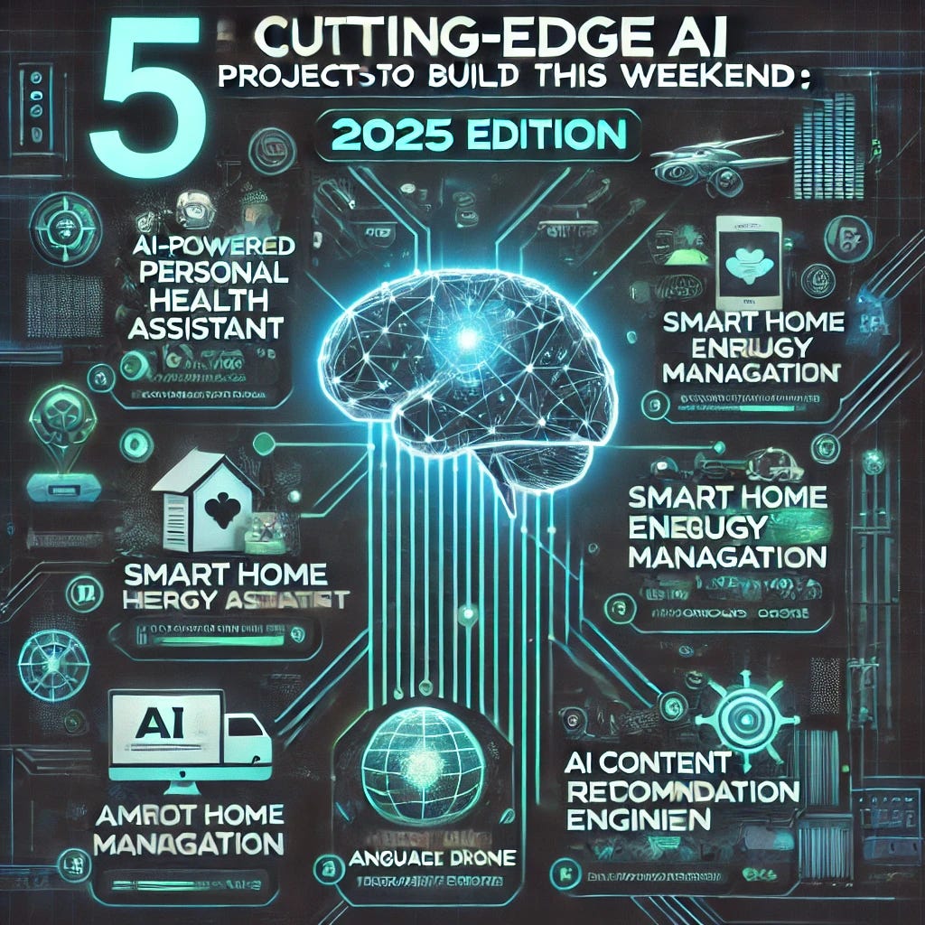 AI Projects to Build This Weekend: 2025 Edition | by Shailendra ...