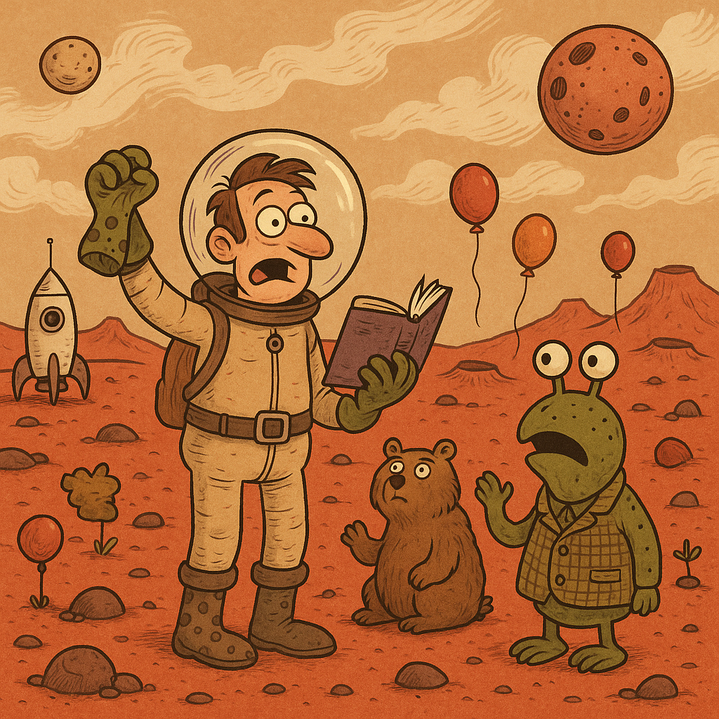 The Blorptastic Ballad of Zindle McSprock (Or: How the First Human on ...