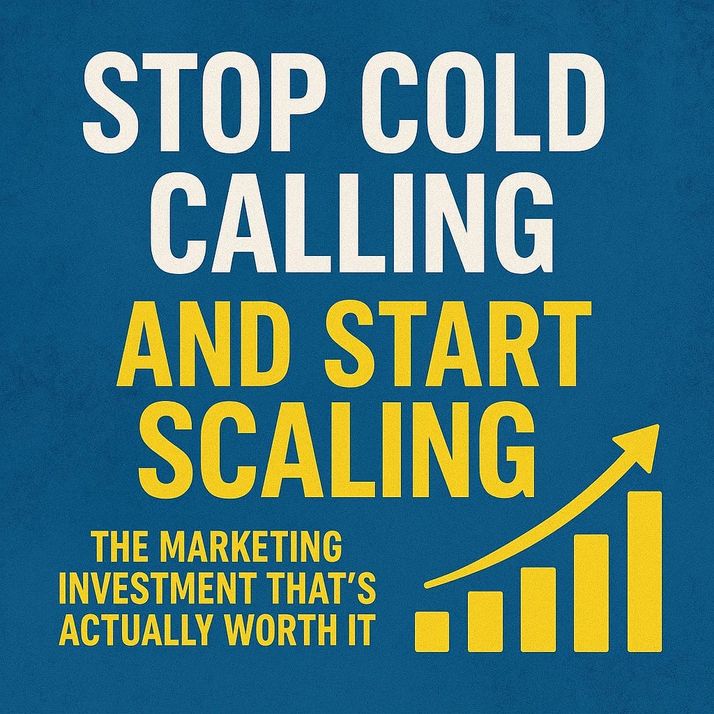 Stop Cold Calling and Start Scaling: The Marketing Investment That’s ...