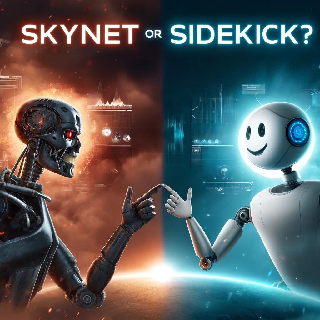 Skynet or Sidekick? Will AI Become Humanity’s Terminator or Teammate? | by Pranav Kumar | Medium